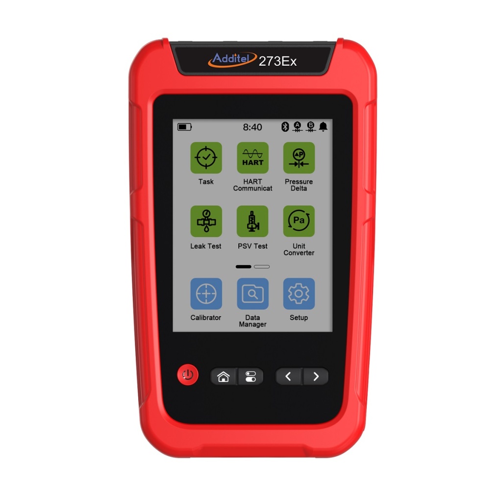 ADT273EX Handheld Pressure Calibrator - with HART | Zedflo Australia