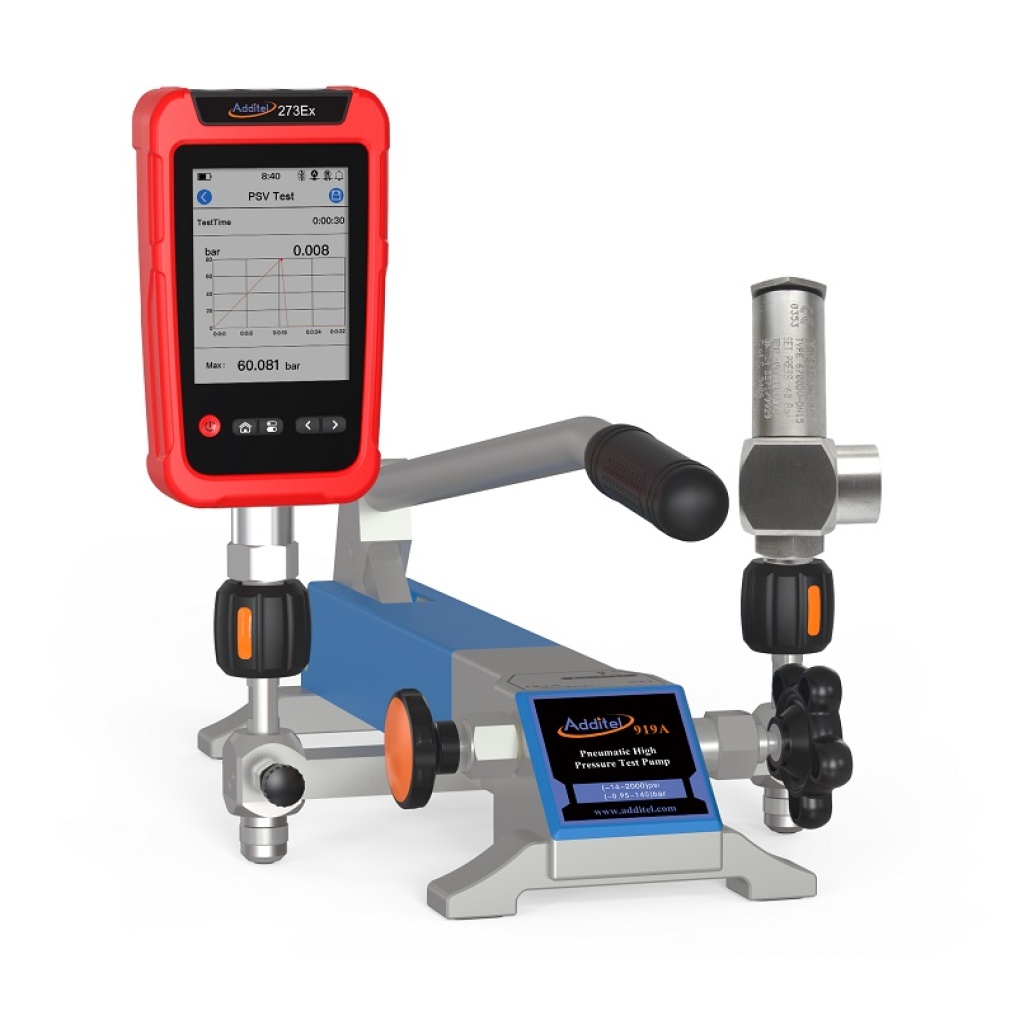 ADT273EX Handheld Pressure Calibrator - with HART | Zedflo Australia